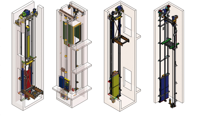 MRL Traction Lifts - Rasmi Elevator Company
